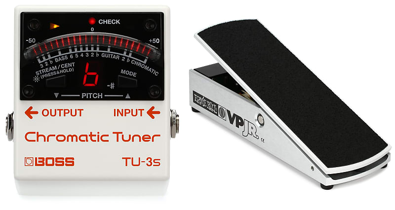 Boss TU-3S Chromatic Tuner Bundle with Ernie Ball 6180 VP JR | Reverb