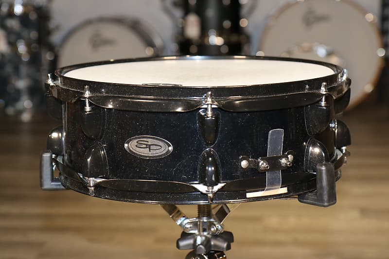 Used SP Snare Drum 14x5 Black Wrap | Reverb