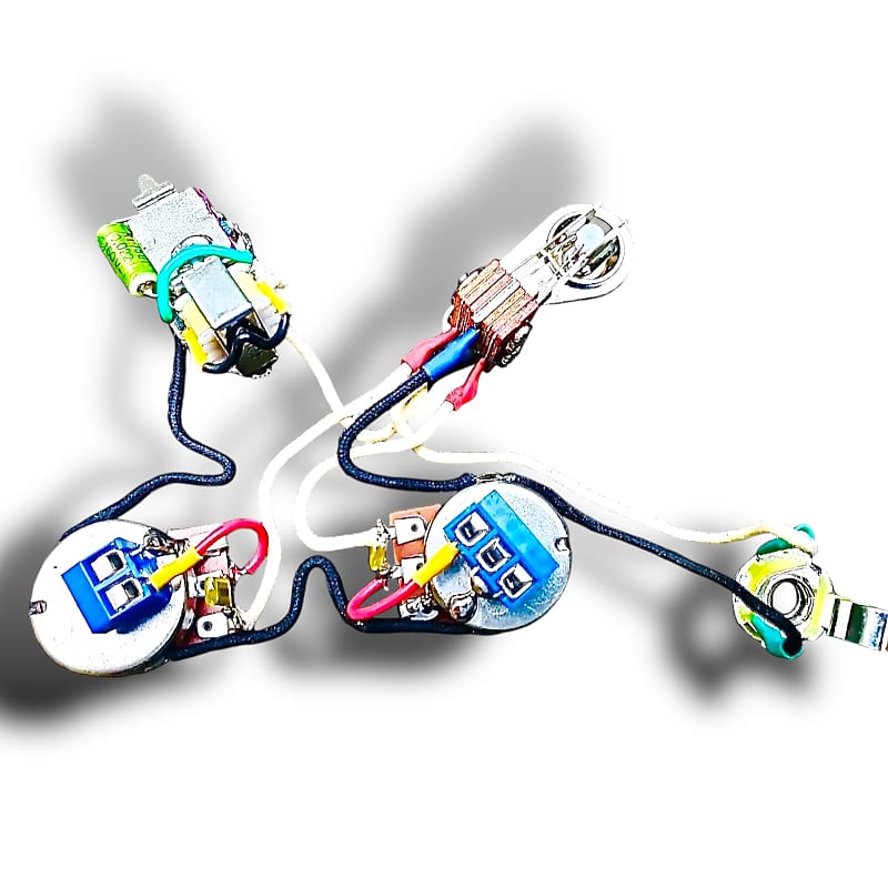 Gibson Flying V 67 Solderless Harness with Fixed Wah + Bass | Reverb