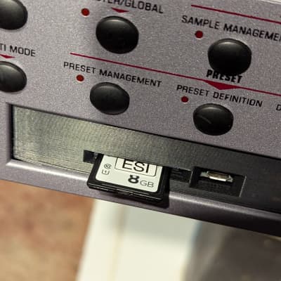 E-mu ESI 2000 Digital Sampler w/ ZuluSCSI SD | Reverb