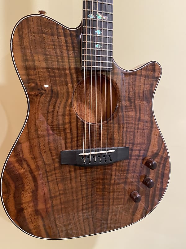 Kiesel CC275 12 String 2018 Claro Walnut | Reverb