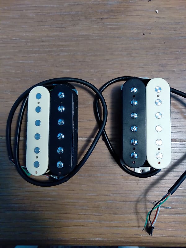 Golden Age 2020 Hot Humbucker Set - Zebra | Reverb