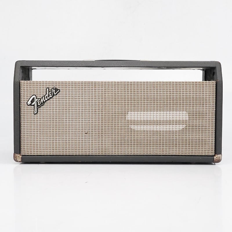 1976 Fender Bandmaster Reverb Black Tolex Guitar Amp Cabinet | Reverb