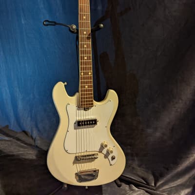 1960's Japanese Teisco Telestar, Olympic White, Original | Reverb