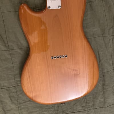 Fender Mustang P90 Partscaster - Aged Natural | Reverb