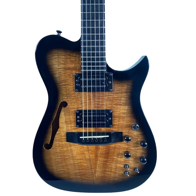 2000's CARVIN AE185 Acoustic/Electric Guitar- Tobacco | Reverb