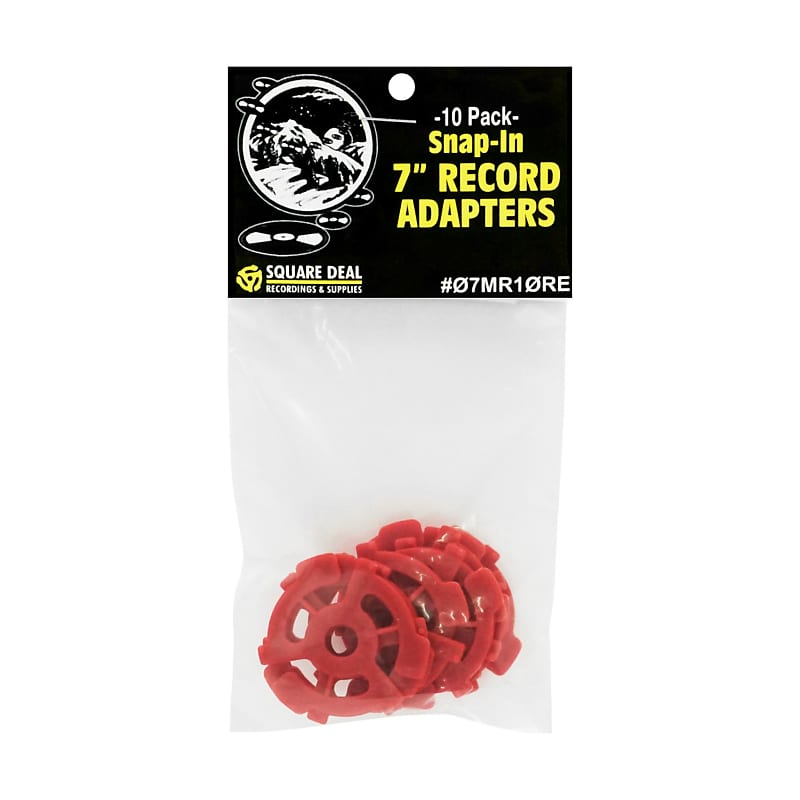 (10) 7" Plastic Record Adapter (AKA. "45 Adapter") Inserts - | Reverb
