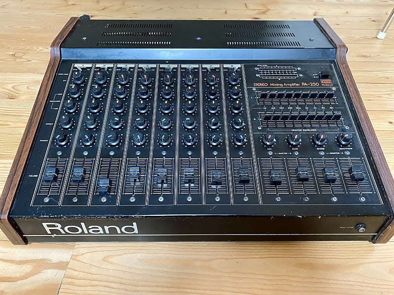 Roland PA-250 Portable Power Mixer | Reverb