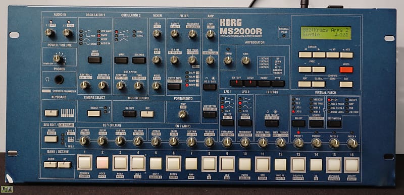 Korg MS2000R Rack Mount Analog Modeling Synthesiser | Reverb Australia