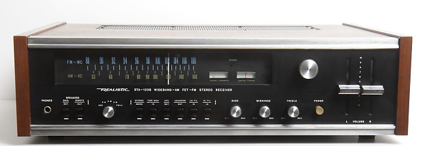 Realistic STA-120B Vintage AM/FM Stereo Receiver - Clean | Reverb