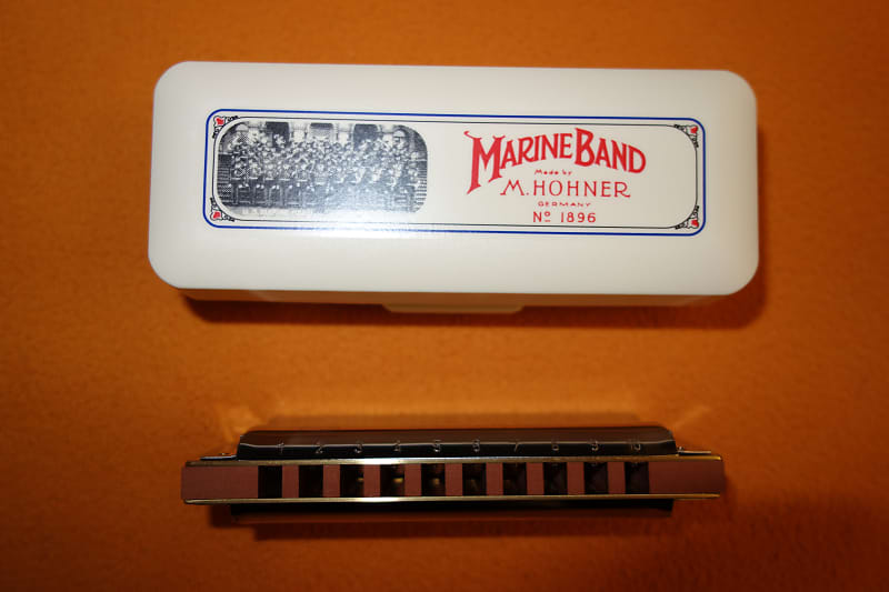 new box Hohner Marine Band Classic Key Db (Dflat) Harmonica | Reverb