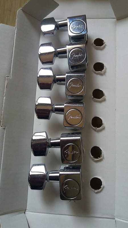 Fender "American standard" Lefty machine heads | Reverb