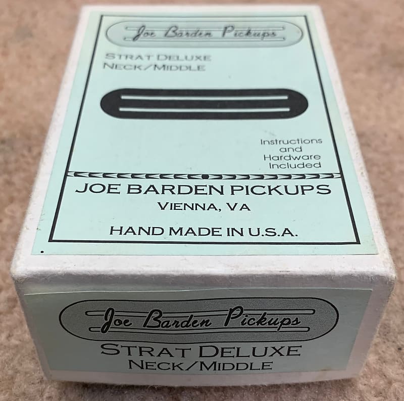 Joe Barden Engineering S-Deluxe Strat Pickup n/m | Reverb