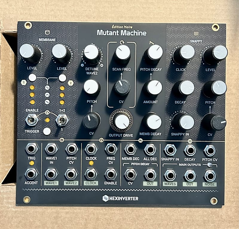 Erica Synths / Hexinverter Mutant Machine 2024 - Black | Reverb