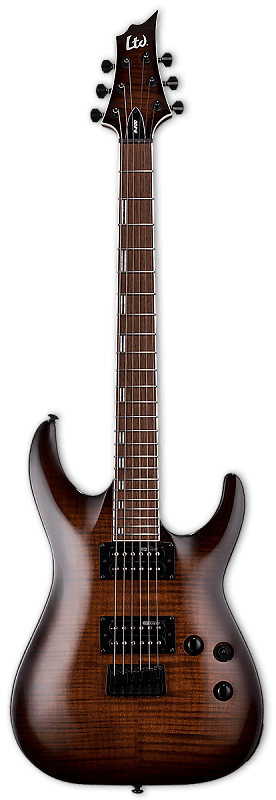 ESP LTD H-200FM Dark Brown Sunburst (B Stock) | Reverb