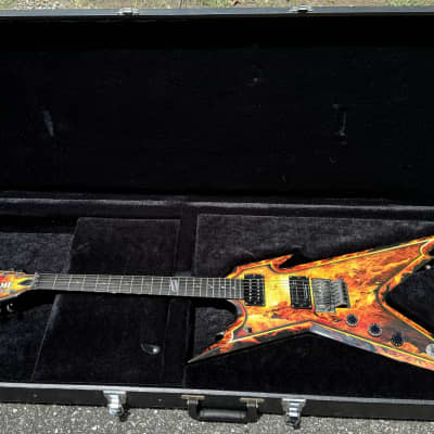 2008 Dean Dimebag Darrell Signature Razorback Explosion Left | Reverb