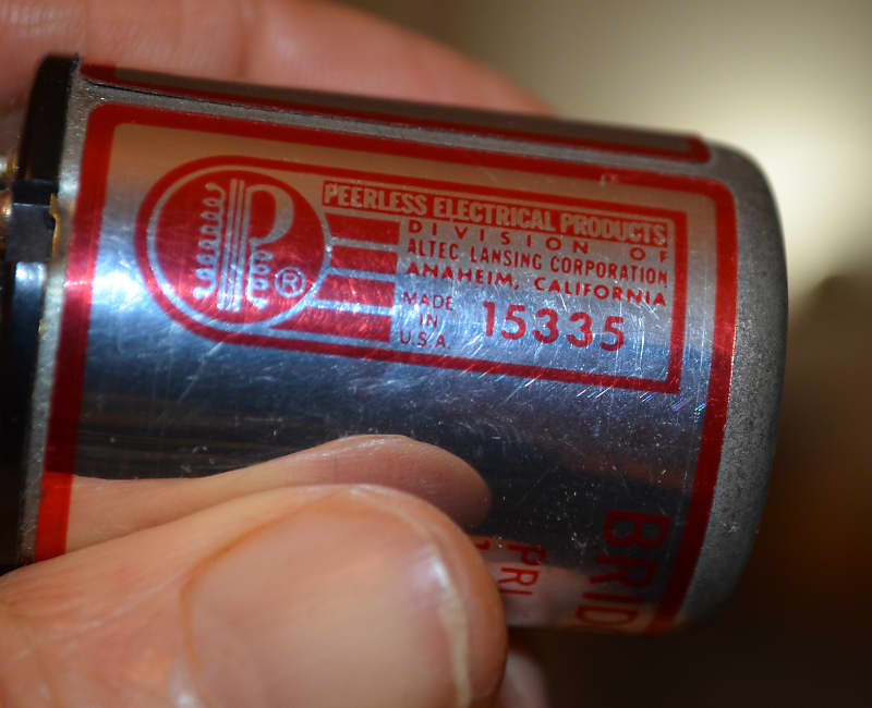 Peerless / Altec 15335 plug in Transformer 60s? 70's? | Reverb UK