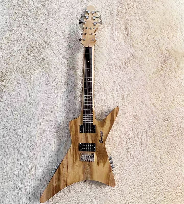 6 String Bass /6 String Electric Busuyi Double Neck Guitar | Reverb