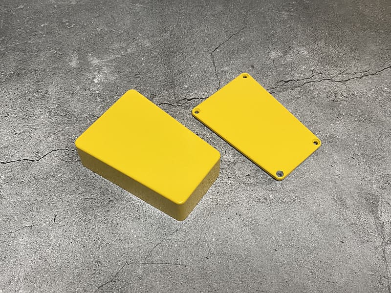 Yellow Narrow Trapezoid Die Cast Aluminum Instrument | Reverb