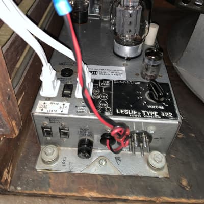 Leslie Model 122 Rotating Speaker Cab Organ Amplifier | Reverb