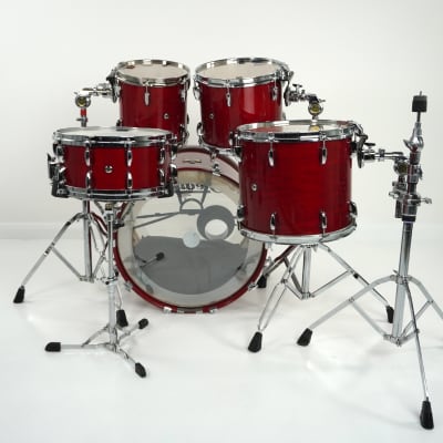 Pearl Masters Custom Maple 2001 - Sequoia Red | Reverb