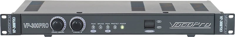VocoPro - VP-300PRO - Single Space 300W Power Amplifier | Reverb