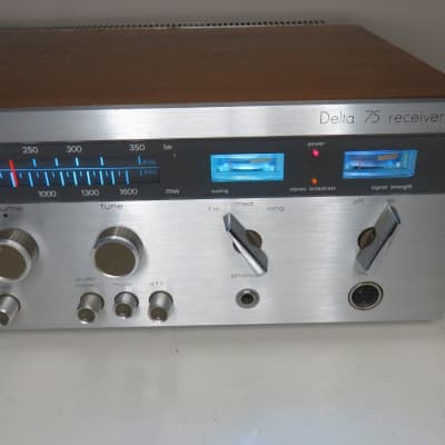 LEAK DELTA 75 RECEIVER PERFECT SERVICED FULLY RECAPPED LEDs + | Reverb