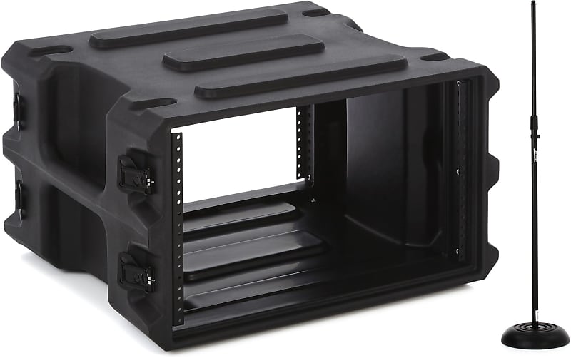 Gator G-PRO-6U-19 Pro Series Rack Case Bundle with On-Stage | Reverb
