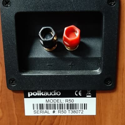 (2) Polk R50 Floor Standing Speakers | Reverb