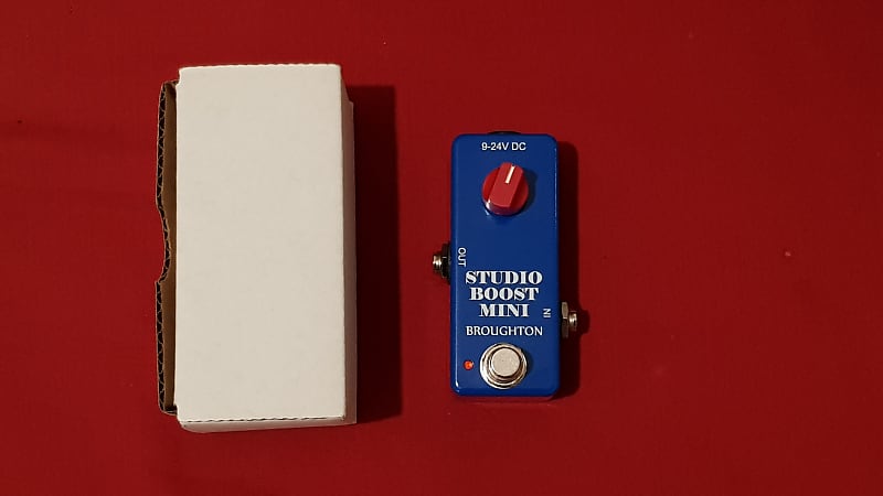 Broughton Audio Studio Boost Mini Pedal | Reverb