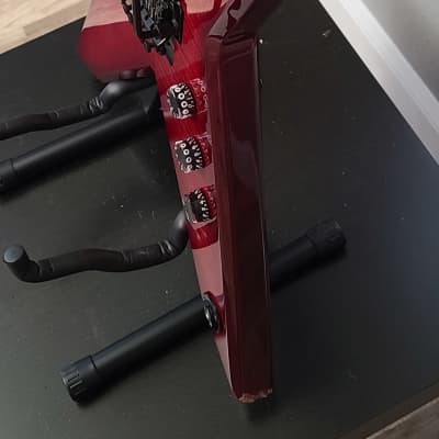 Dean Dime Rebel 2013 - Trans Red, DIMEBAG Rebel! Rare! | Reverb