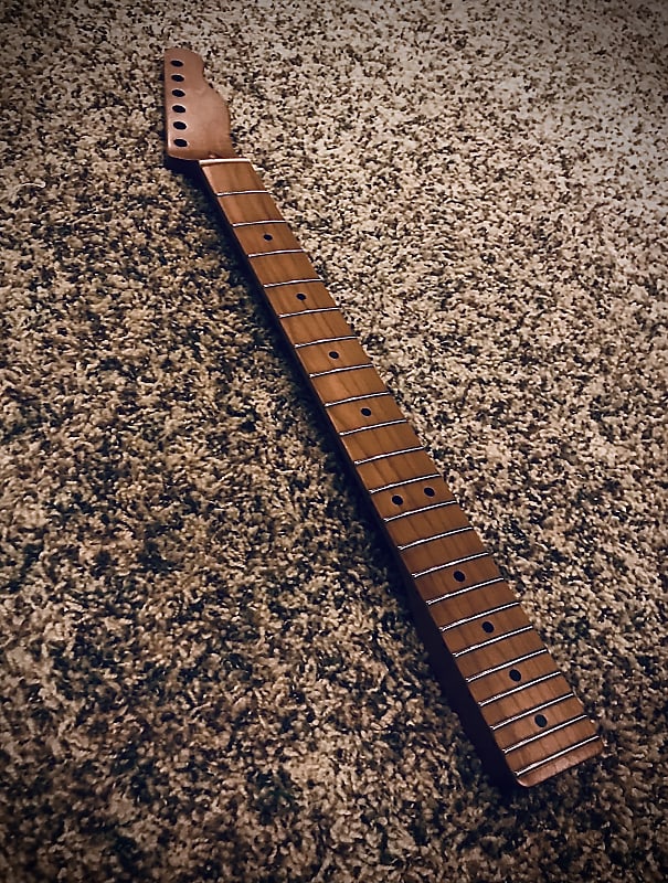 Roasted Maple Neck - Fender Telecaster Pocket | Reverb