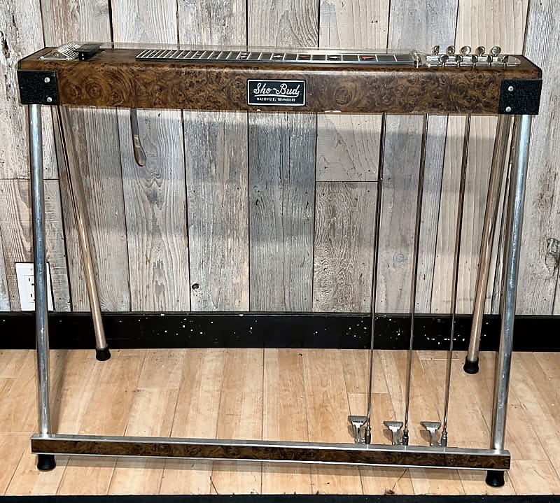 Sho-Bud Maverick 10 String 3 Pedal 1 Knee Lever Pedal Steel | Reverb