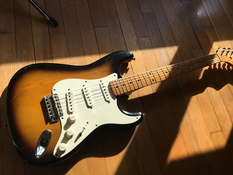 1981 Fernandes RST-50 1957 Reissue Stratocaster - Two Tone | Reverb