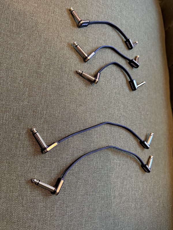 EBS Premium Flat Patch Cables Lot | Reverb