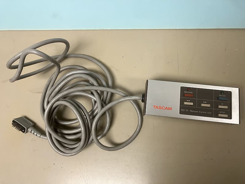 Tascam RC-71 1980s Reel to Reel Remote Control | Reverb UK
