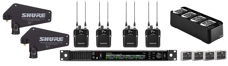 Shure ADTQ-QUAD-K Axient Digital PSM Quad-Channel Wireless | Reverb