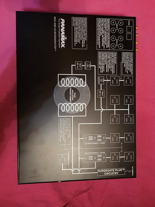 Panamax MAX 5500 ACRegenerator 2001 - Black | Reverb