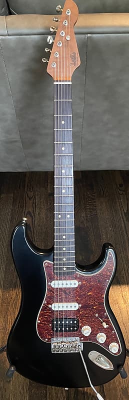 LSL Saticoy One B HSS Matte Black Factory Installed Arcane | Reverb