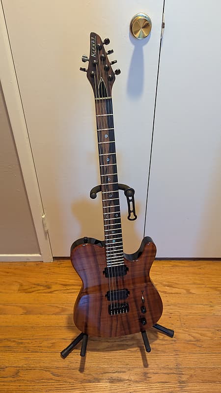 Kiesel Solo 2022 - Gloss Koa 26.5 scale, Chambered | Reverb