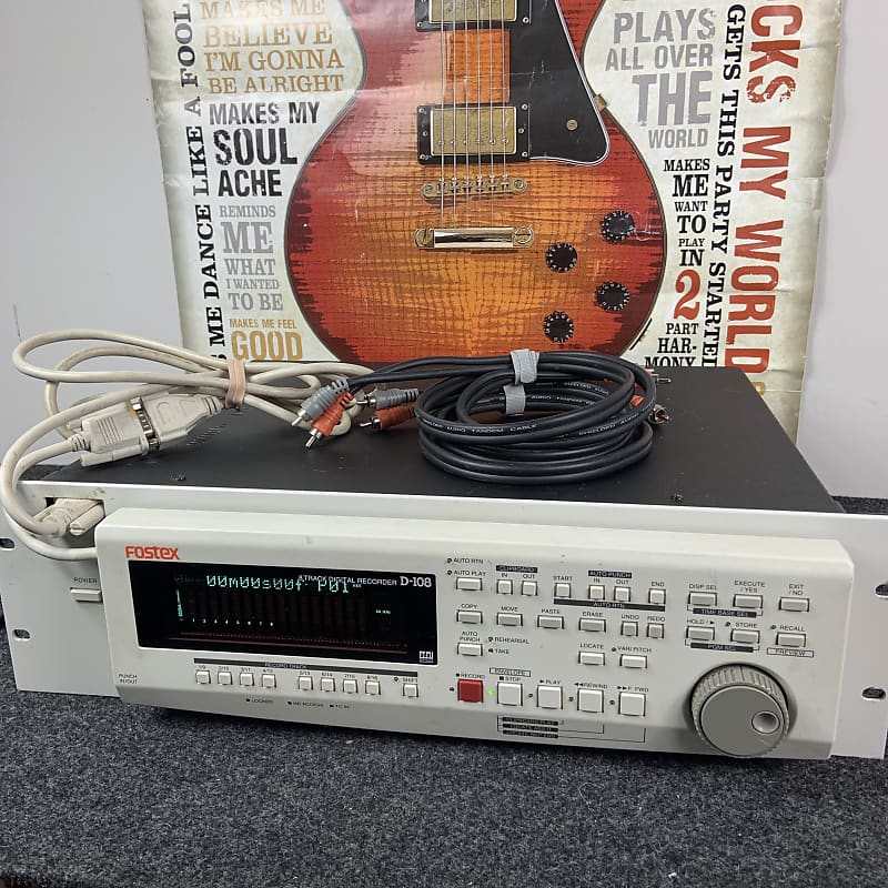 Fostex D-108 8-Track Digital Recorder | Reverb