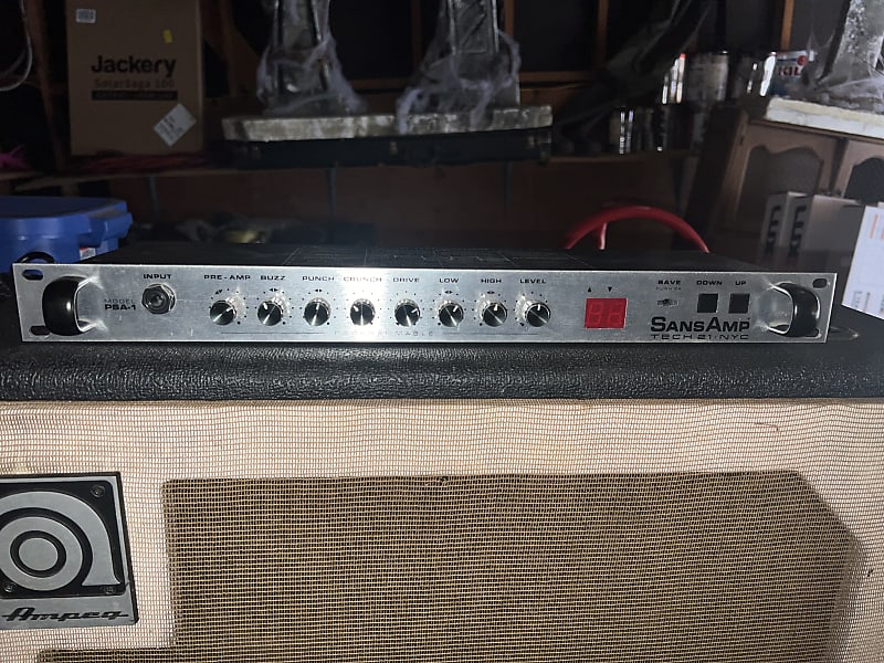 Tech 21 SansAmp PSA-1 Rack Mounted Distortion PSA-1 90’s - | Reverb