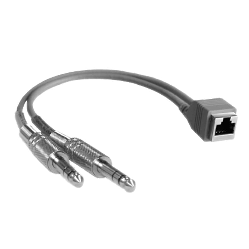 StudioHub ADAPT-TRSM Dual TRS (Male) to RJ-45 (Female) 8" | Reverb