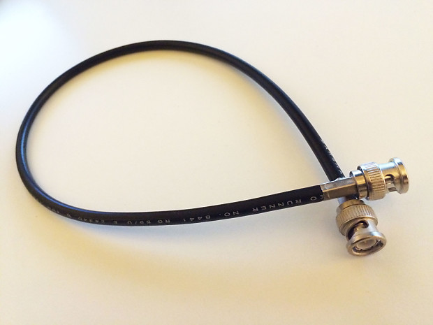 1.5’ BNC (Word Clock) Cable - Custom Handmade by HOTWIRED! | Reverb