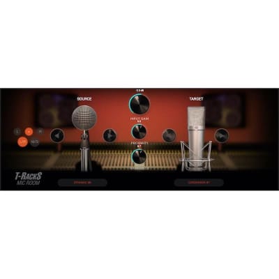 IK Multimedia T-RackS Mic Room - Microphone Emulation | Reverb