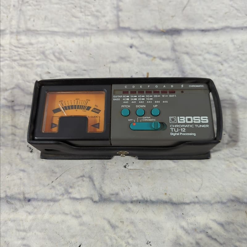 Used Boss TU-12 Chromatic Tuner | Reverb