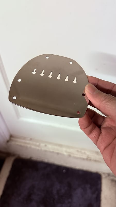 Stetsbar Jazzmaster/Jaguar Hardtail Conversion Plate - Chrome | Reverb