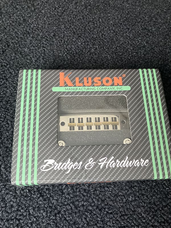Kluson JG harmonica bridge Chrome | Reverb