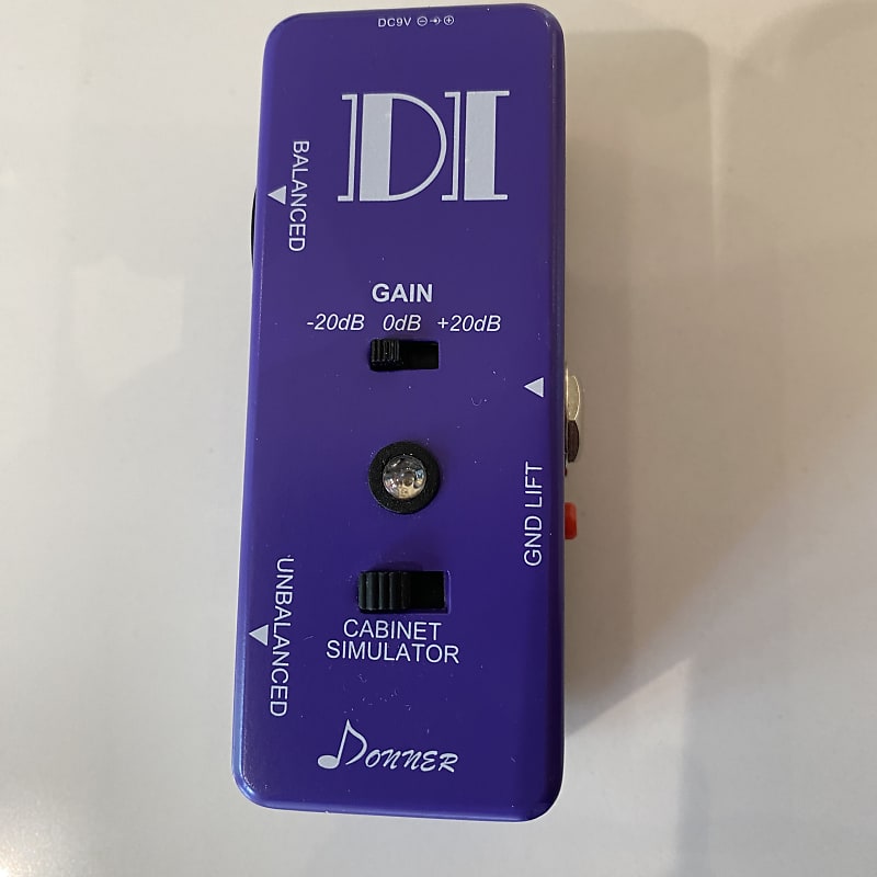 Donner DI Box 2015 - 2020 - metal | Reverb