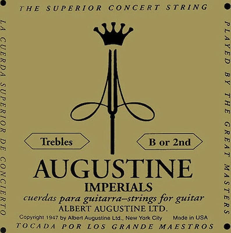 Imperial - B or 2nd Nylon Guitar String - Augustine Classical | Reverb